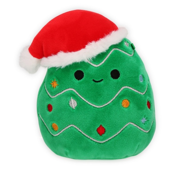 Squishmallows | Other | Nwt 45 Carol The Christmas Tree With Santa Hat ...